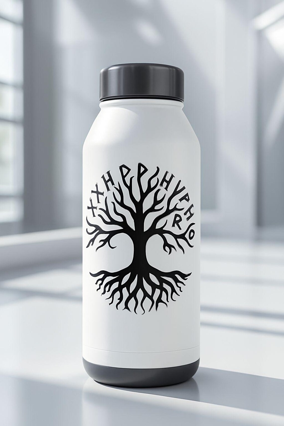 Yggdrasil Runes DTF Transfer PNG, Jpg & SVG | Norse World Tree With ...