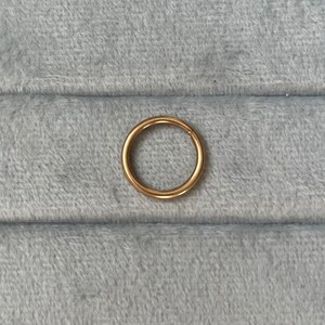 Vintage 14K Gold Split Ring - Etsy