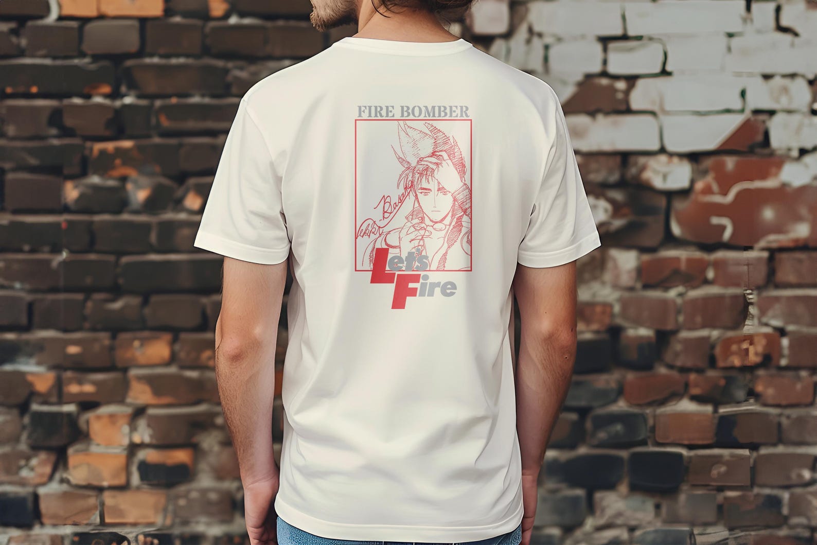 Macross 7 Basara Nekki "fire Bomber" Graphic Tee Unisex Softstyle T ...