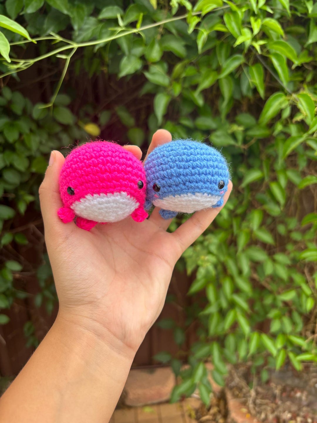 Crochet Mini Whale Plush - Etsy