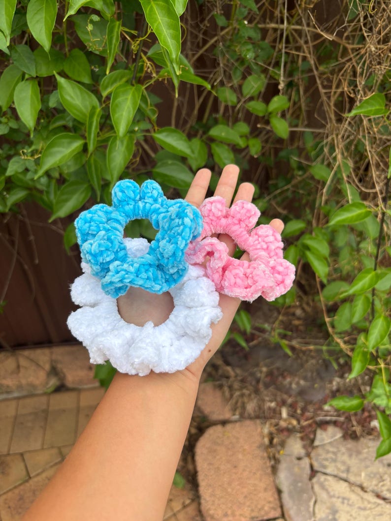 PDF Crochet Scrunchie Pattern - Etsy
