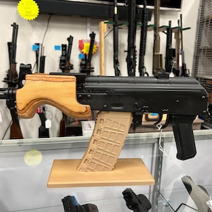 Custom 3D Printed AK-47 Magazine Gun Display Stand – Sleek Tactical ...