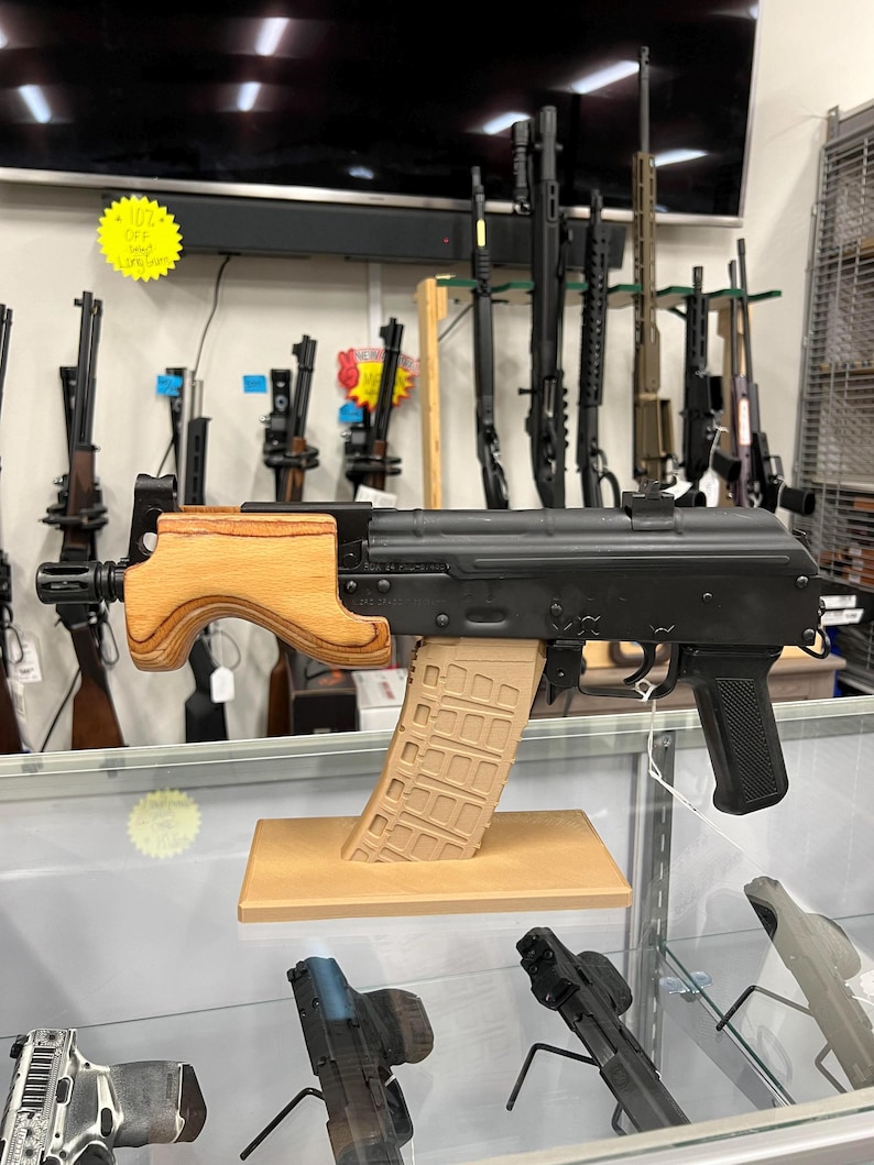 Custom 3D Printed AK-47 Magazine Gun Display Stand – Sleek Tactical ...