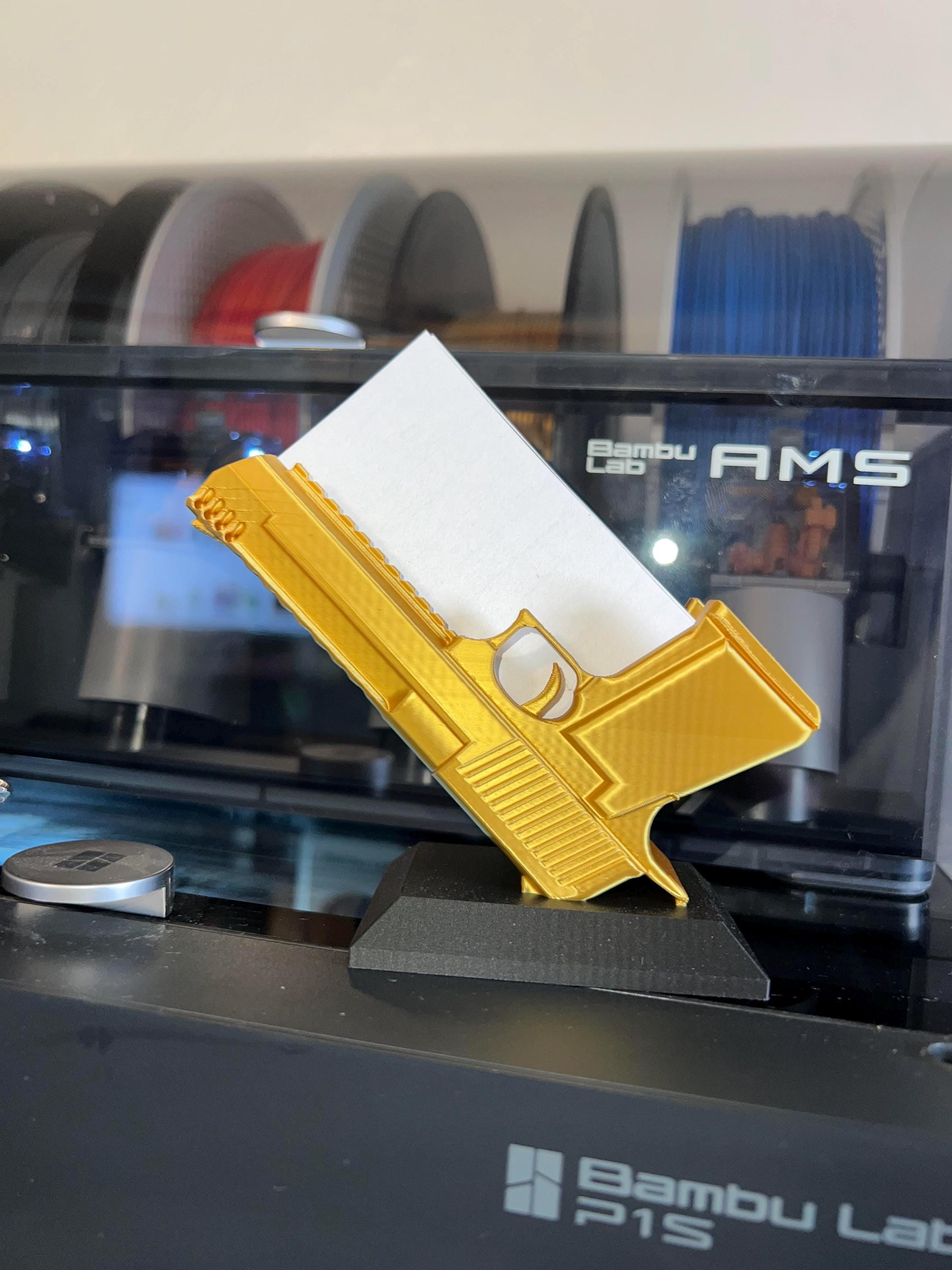 Desert Eagle-inspired Business Card Holder - Etsy