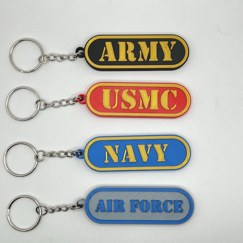 Usmc Keychain - Etsy