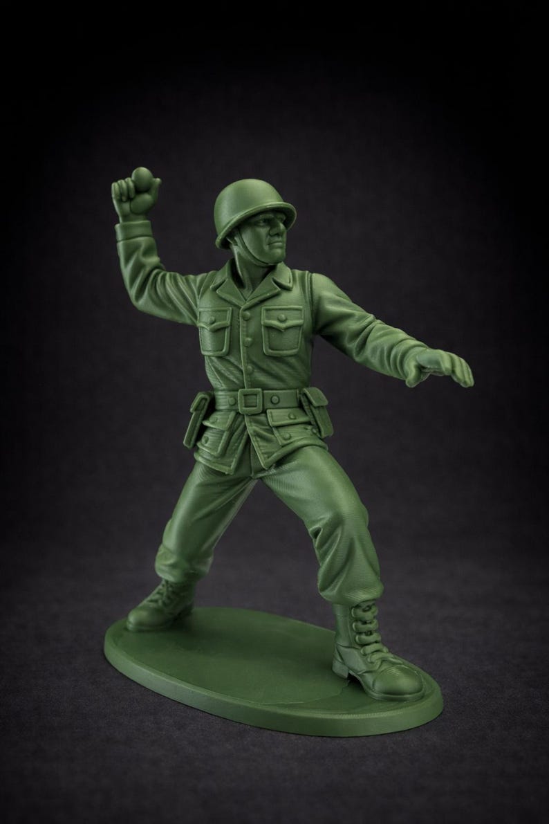 Doctor XL Soldier Figurine – Tall Army Man Statue - Etsy