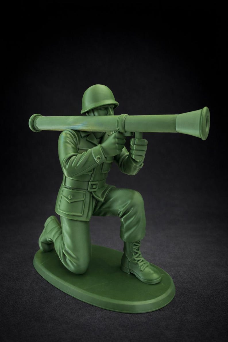 Doctor XL Soldier Figurine – Tall Army Man Statue - Etsy
