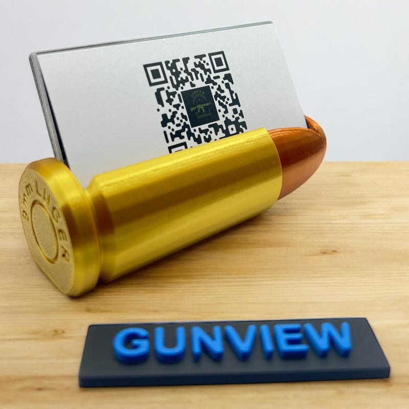 Bullet Card Holder - Etsy