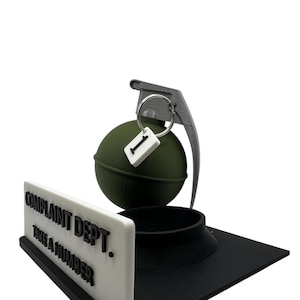 Complaint Department Grenade Desk Sign – 3D Printed Gag Gift - Etsy
