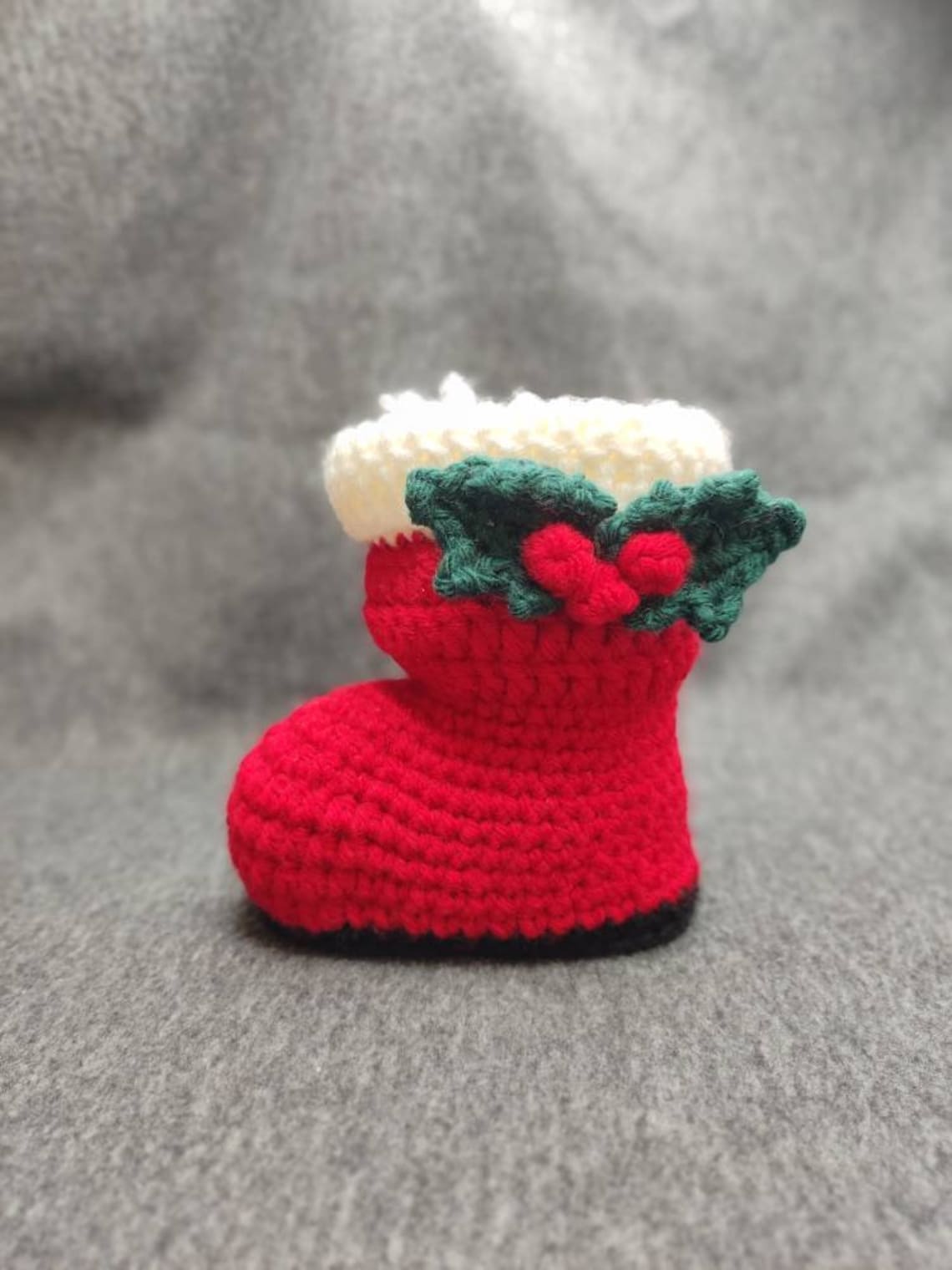 Crochet Christmas Santa Boots Pattern / Christmas Gift / Holly - Etsy