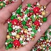 Sparkling Mistletoe Sprinkle Mix - Christmas Sprinkles - Edible ...