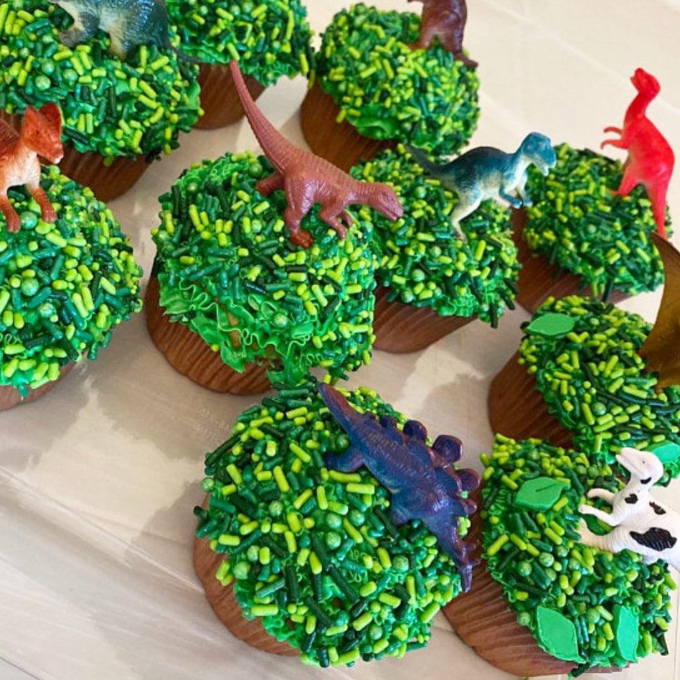 Jungle Leaves Sprinkle Mix Leaf Sprinkles Green Sprinkles | Etsy
