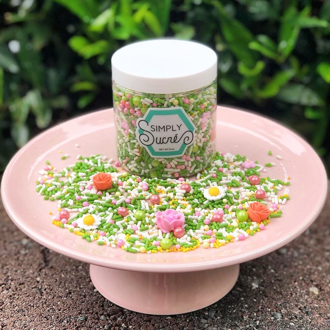 Wildflower Bloom Sprinkle Mix Floral Sprinkles Green | Etsy