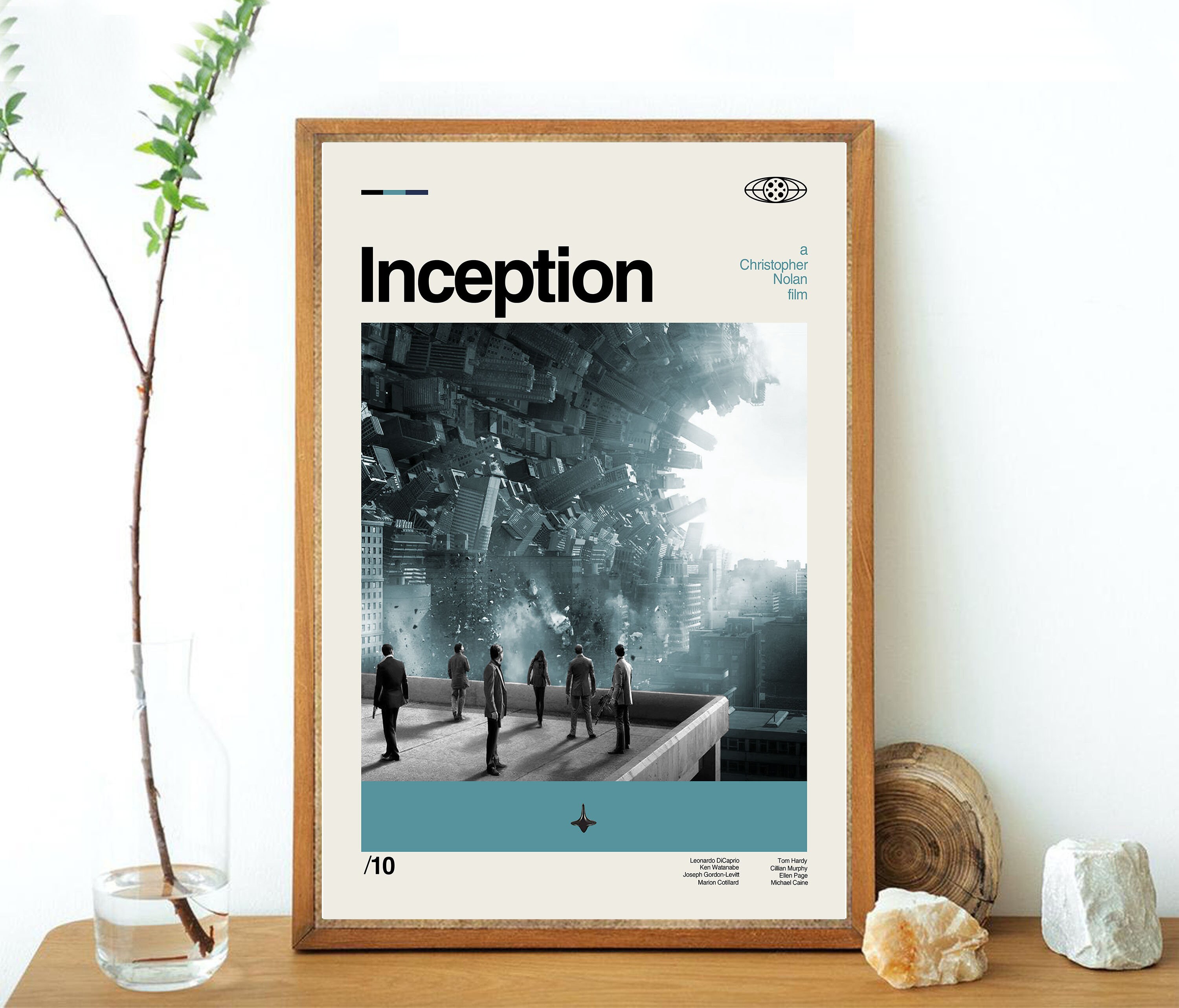 Inception Vintage Art Print Instant Download Retro-Modern Wall Art ...