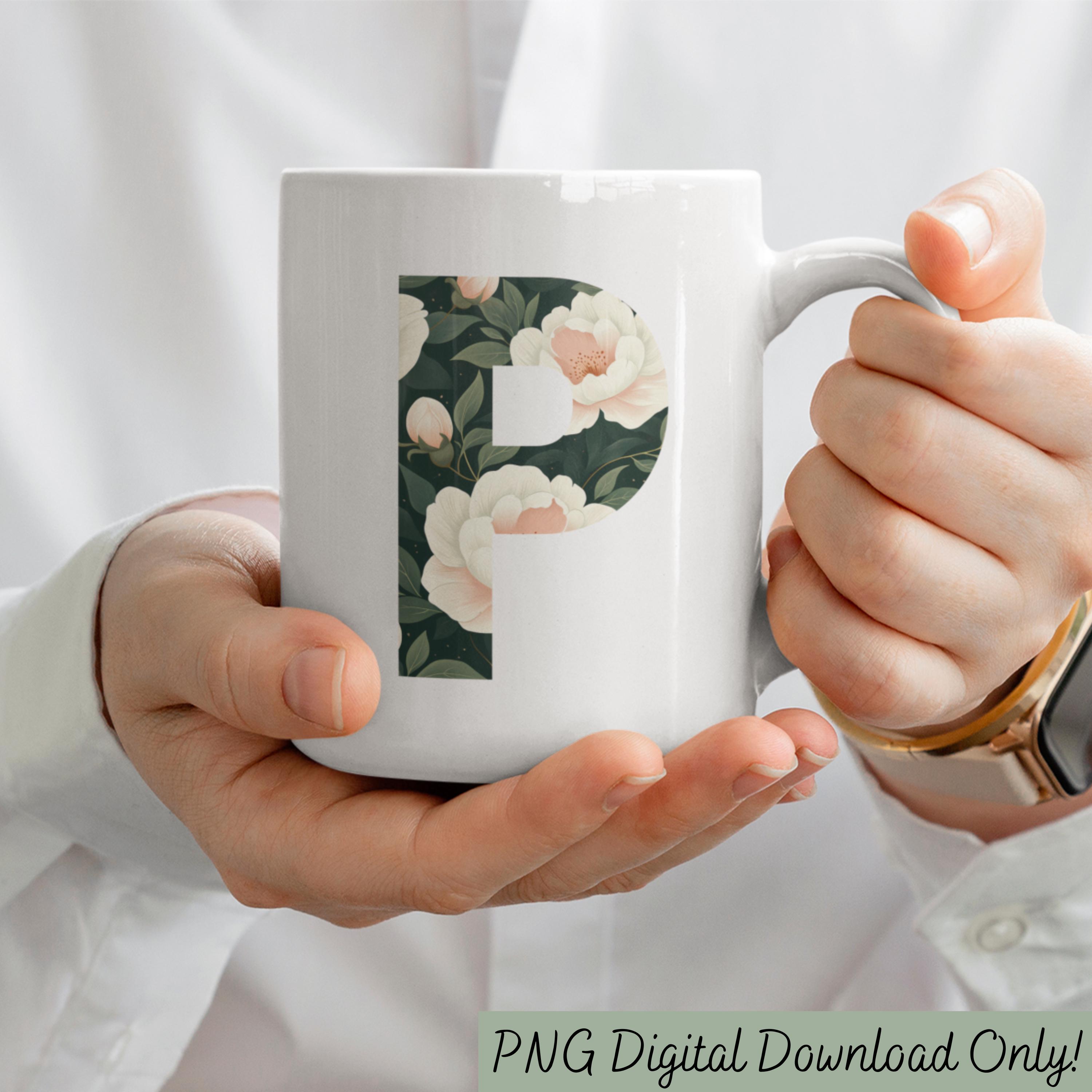 Floral Alphabet PNG Set L 26 Cottagecore Letters A-Z Clipart L ...