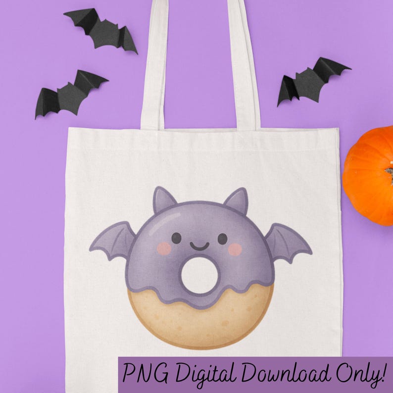 Pastel Halloween Donuts Clipart PNG: Kawaii Spooky Boonuts (digital ...