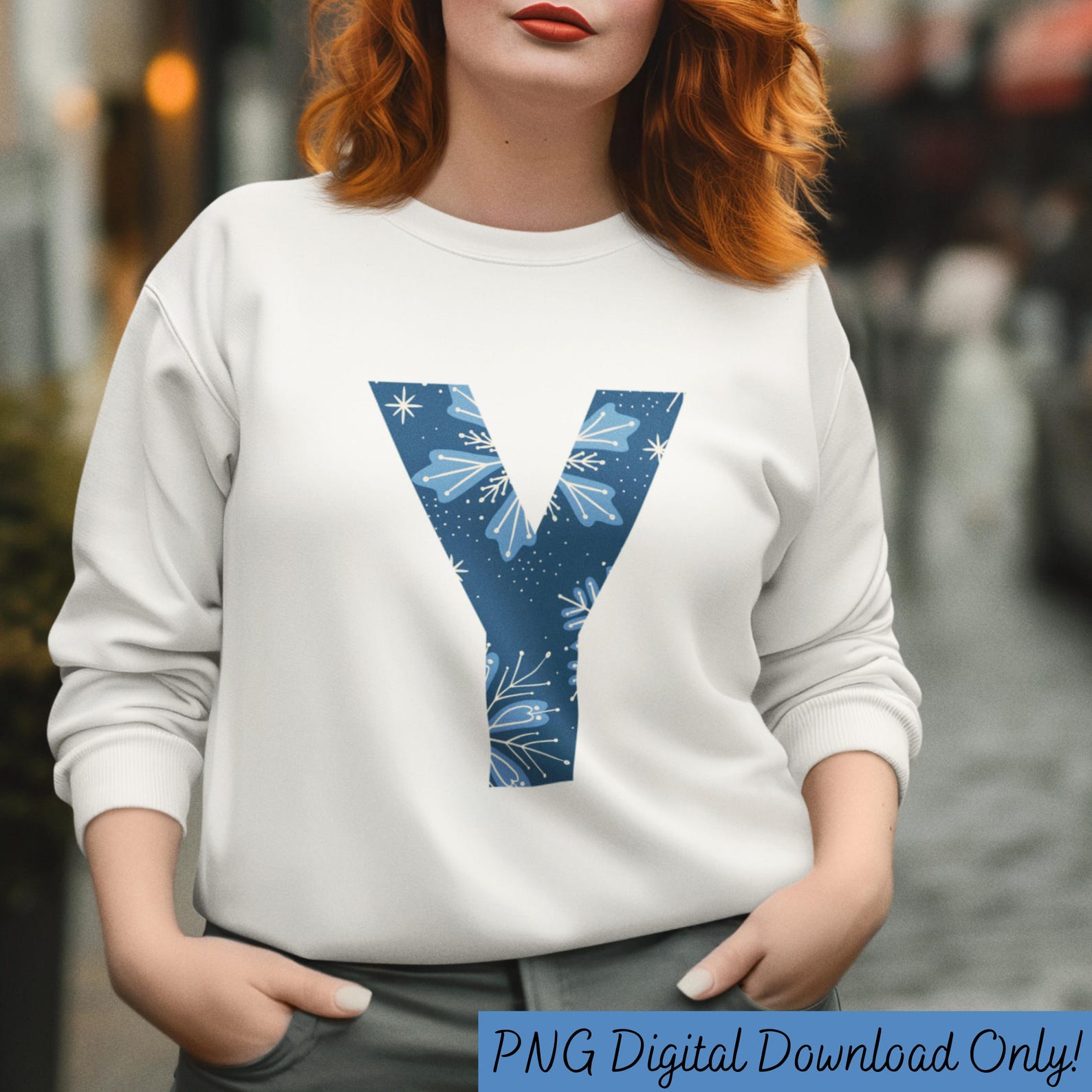 Snowflake Alphabet PNG - Icy Blue Winter Letters (digital Download) - Etsy