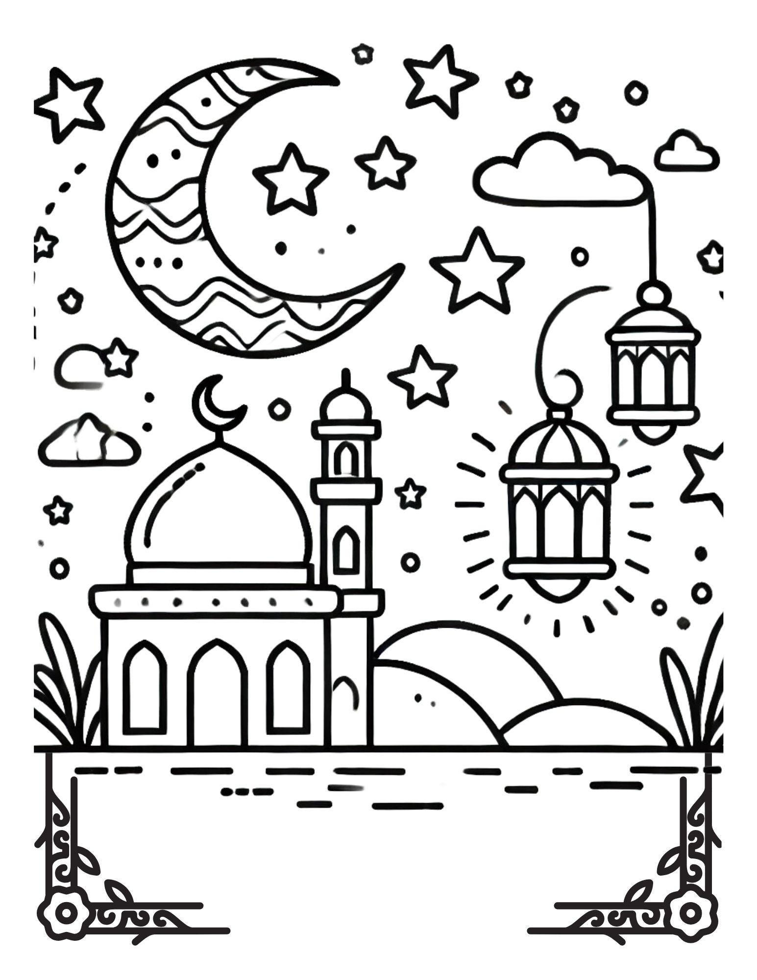 Ramadan & Eid: A Celebration of Faith - Coloring and Activity Pages - Etsy