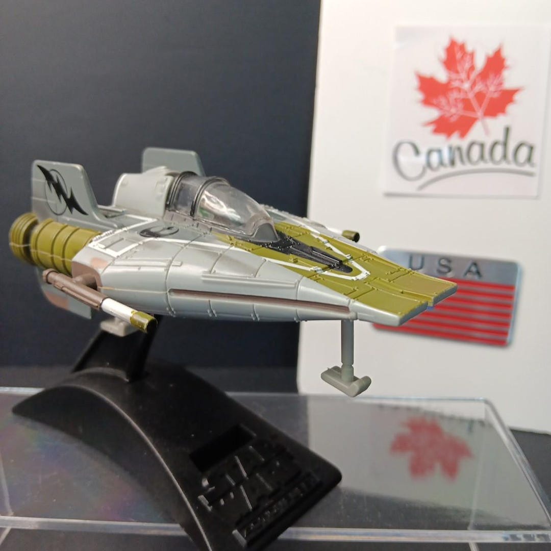 Green Squadron A-wing Starfighter Micro Machines: Star Wars Action ...