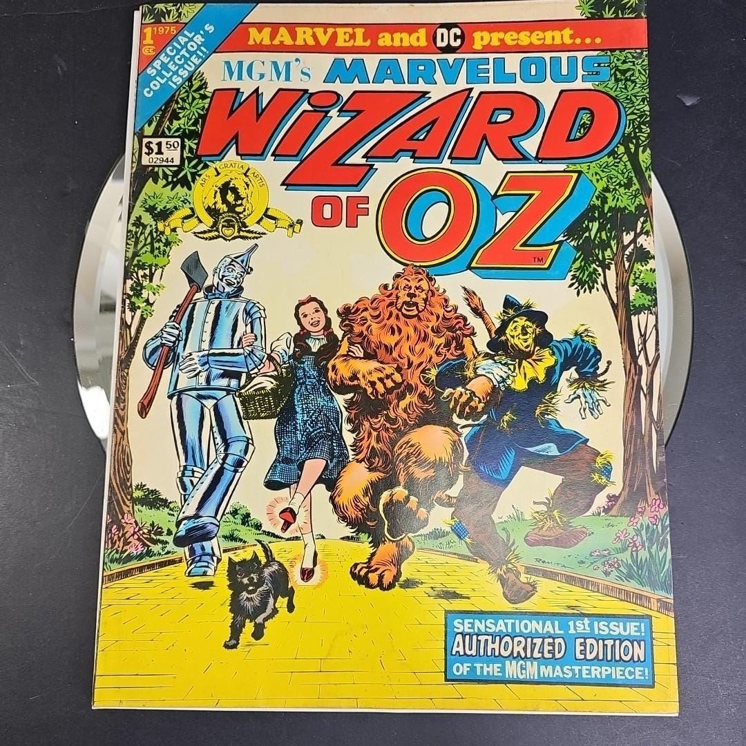Mgm's Marvelous Wizard of Oz #1 (marvel Comics DC Comics 1975 ...