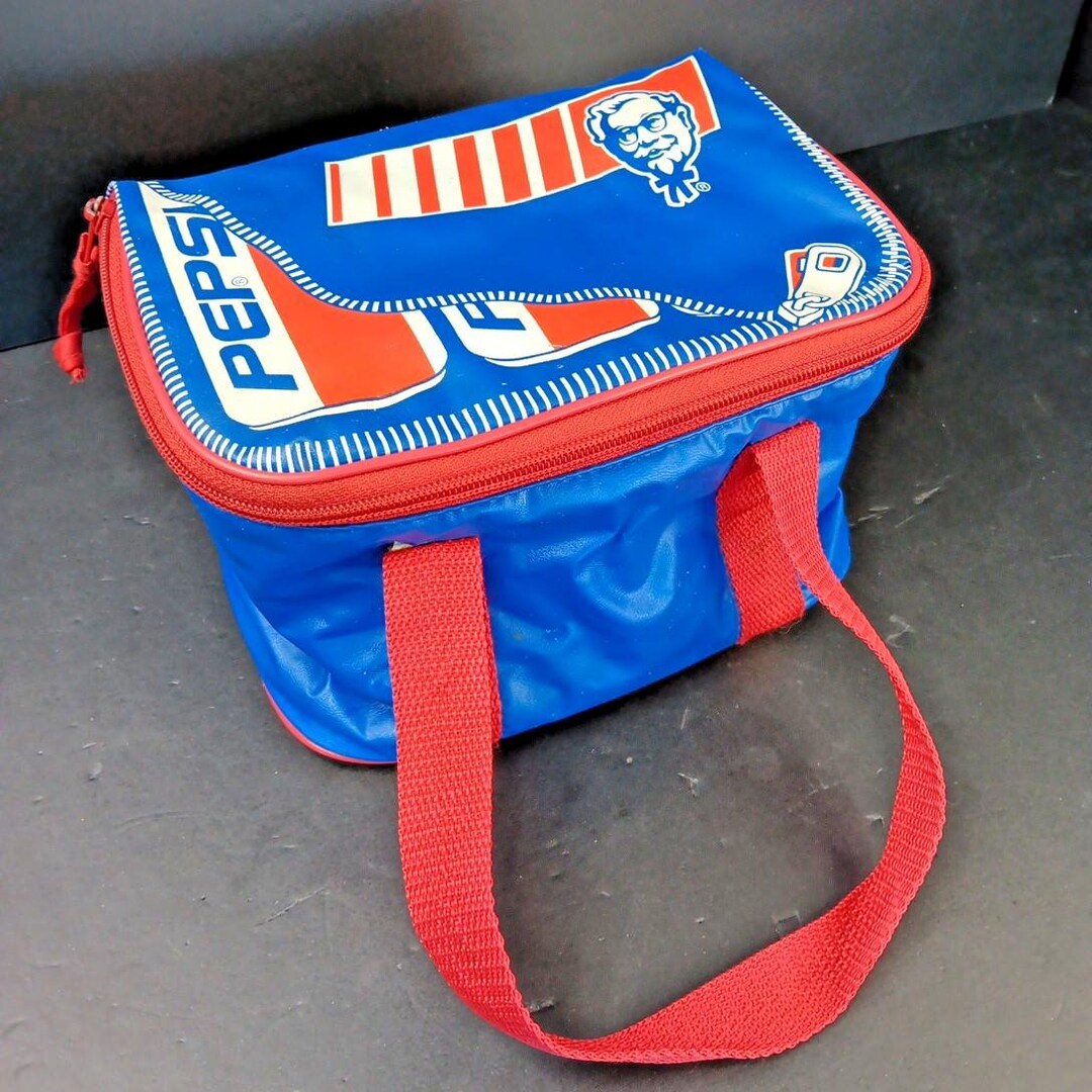Pepsi KFC Kentucky Fried Chicken Zippered Lunch Bag Box Insulated ...