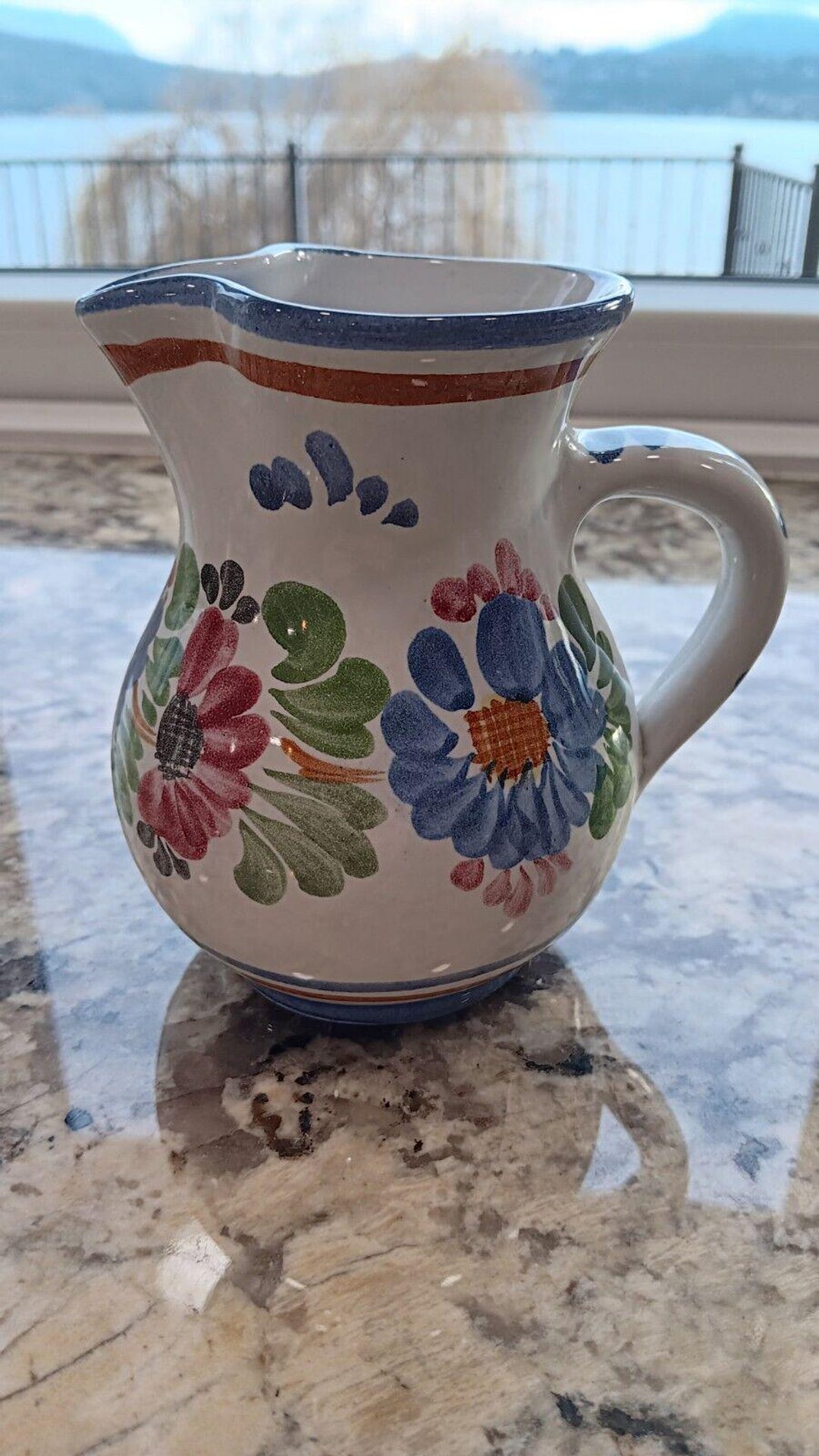1960s/1970s J Graf Stoob Pitcher or Creamer Hand Made “HANDARBEIT” “J ...