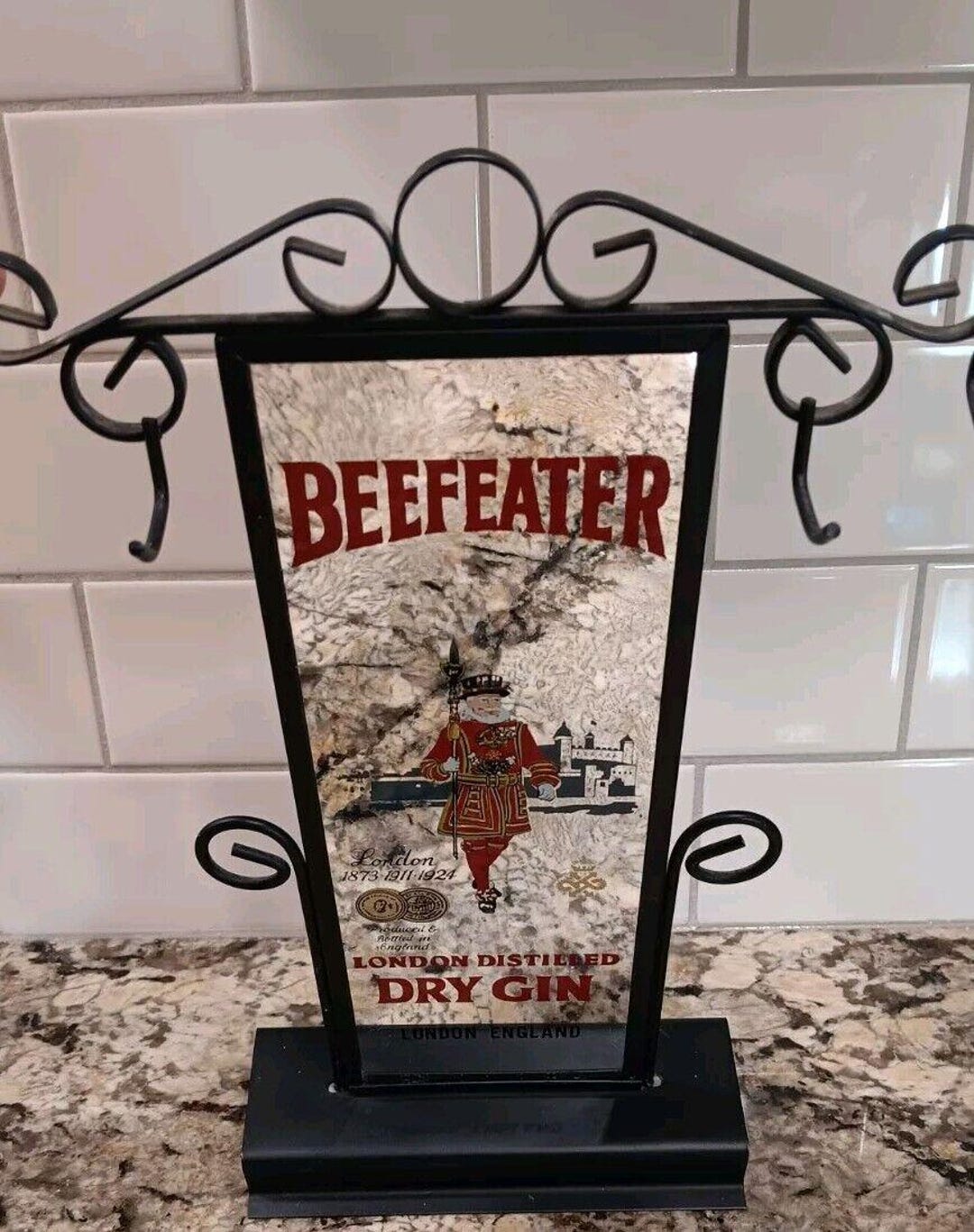 Vintage Beefeater Gin Key Rack: London Souvenir Jewelry Stand - Etsy