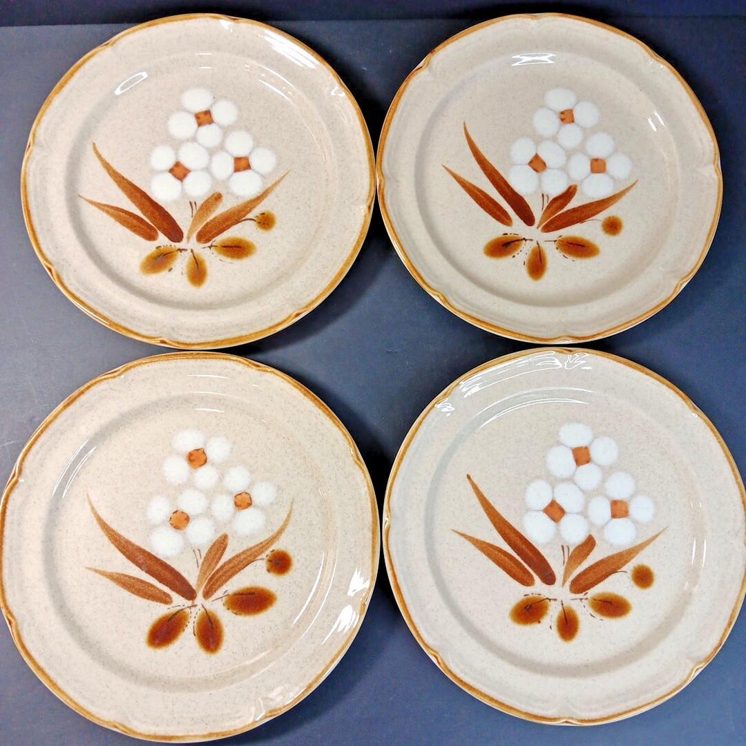 4x CLASSICS by HEARTHSIDE Hand Painted Stoneware Castlewood 7.75in ...