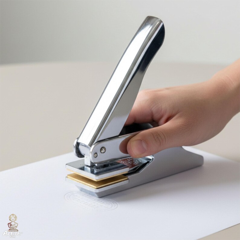 Custom Embosser Stamp Personalized Book Embosser Brand Logo Embosser ...