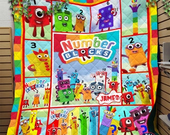 Numberblocks Fabric | Etsy UK