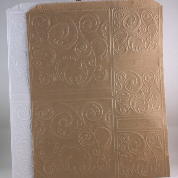 Embossed Glassine Bags - Etsy