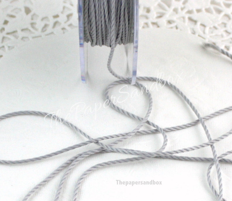 2 Yards Robin Egg Blue Cord String Twine 1mm | Etsy