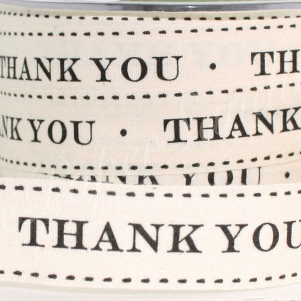 Ribbon Thank You - Etsy