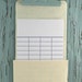 High Back Library Card Pockets, Library Book Pockets 3.5 X 6.25, Plain ...