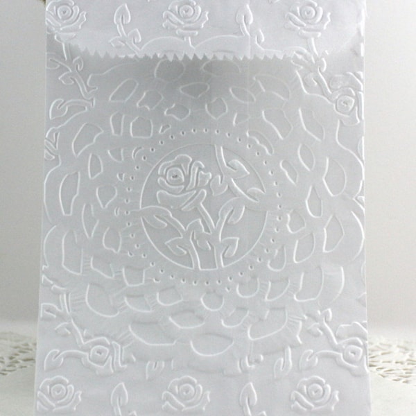 Embossed Glassine Bags - Etsy