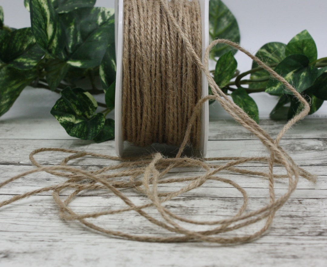 1/16" Jute Cord String Orange Black Natural Olive Green Red Jute Cord ...