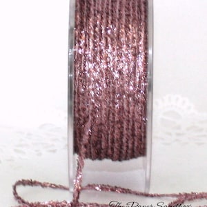 Pink Glitter String 1/8” Wide by the Yard - Etsy