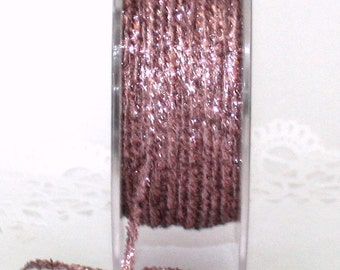 Silver Glitter String 1/8 Wide by the Yard | Etsy