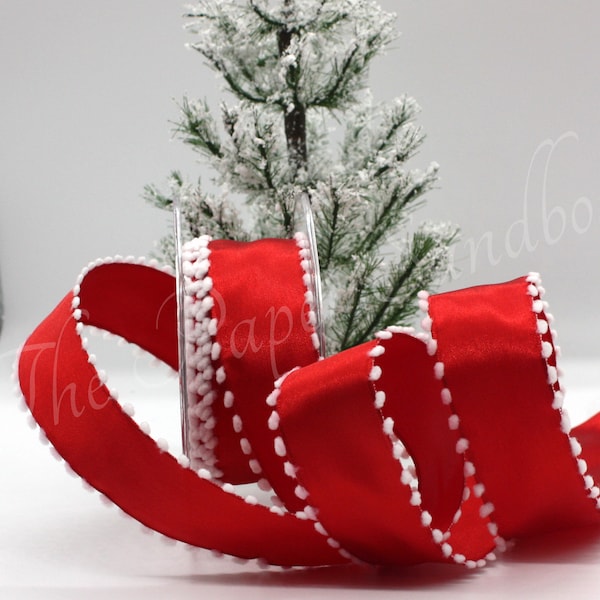 Wide Wired Ribbon - Etsy