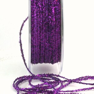 Silver Glitter String 1/8” Wide by the Yard - Etsy