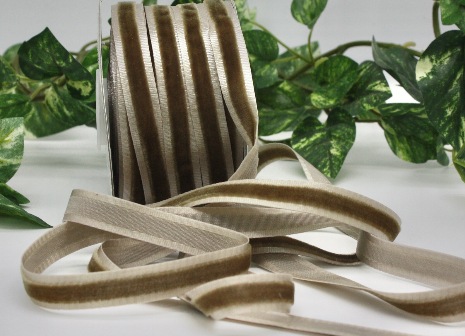 Brown Velvet Ribbon 1/2 Wide BY THE YARD - Etsy