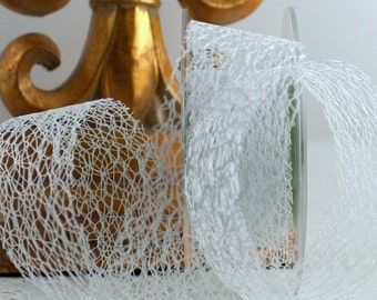 Pink Net Ribbon 1.5 Wide by the Yard - Etsy