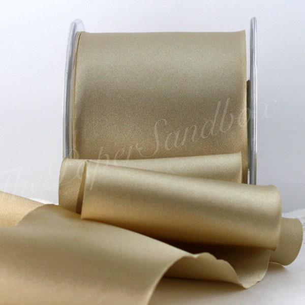 Taupe Satin Ribbon - Etsy