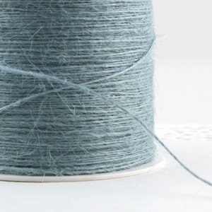 Light Blue Burlap Twine String 1mm Wide Choose 10-25 Yard Lengths - Etsy