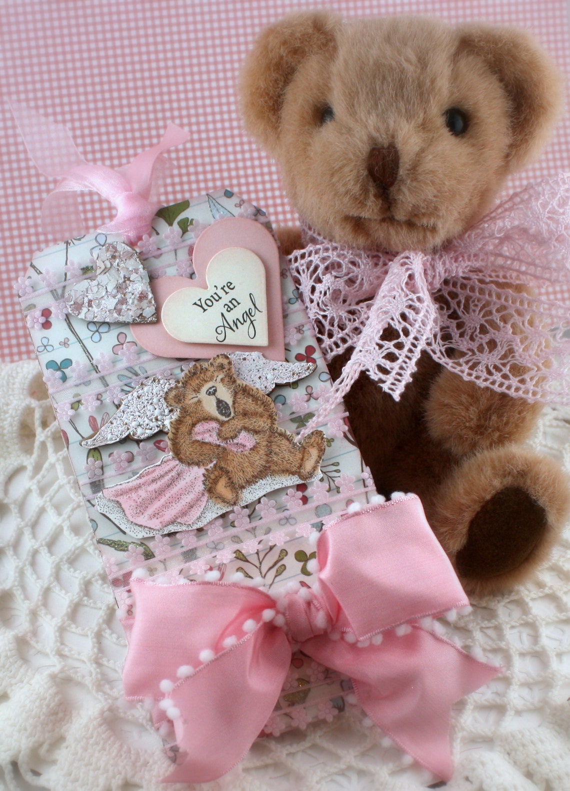 Pink Crochet Lace Ribbon 1.5 Wide BY THE YARD Pink Lace Trim - Etsy