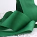 Green Silk Ribbon 1/4” Wide by the Yard - Etsy