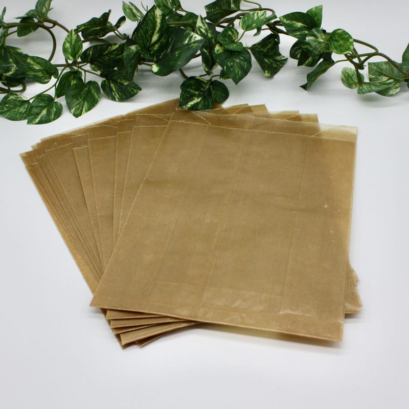 Waxed Paper Bags - Etsy