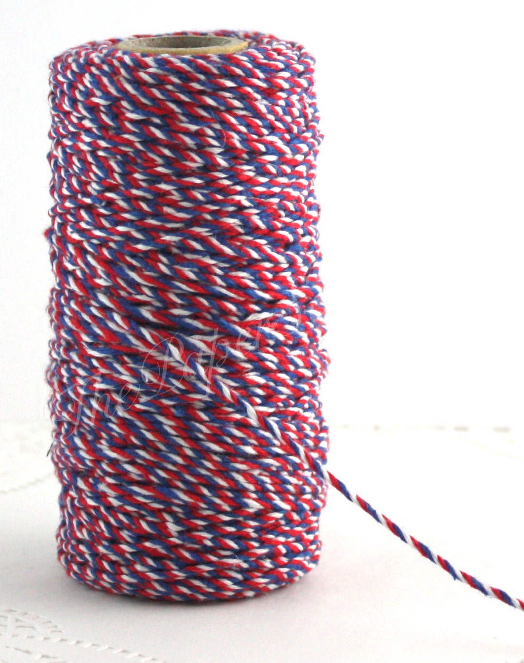 Red White Blue Twine 10 Yards, Baker’s Twine, Cotton Twine - Etsy
