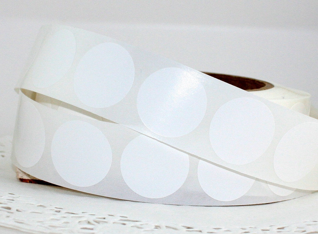 White Seals 1 Inch Round - Etsy