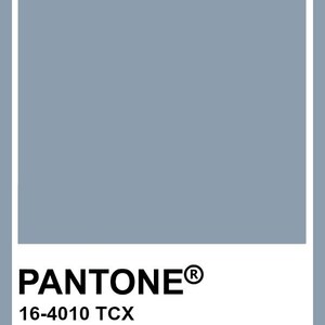 Dusty Blue Silk Ribbon 2 Wide BY THE YARD, Pantone Dusty Blue - Etsy